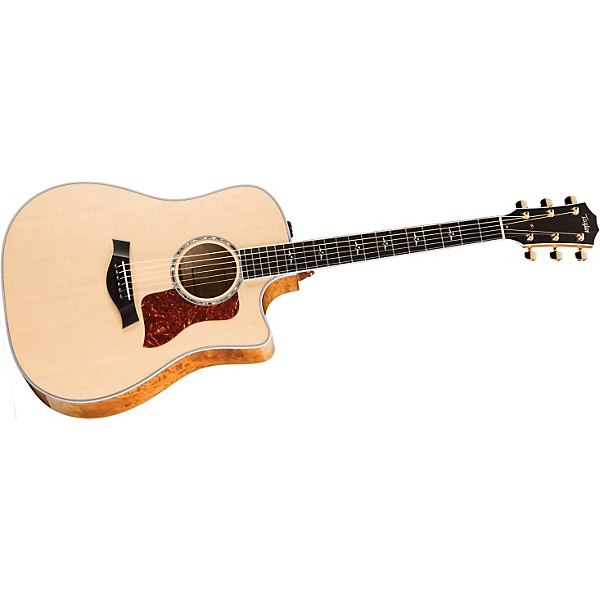 Taylor 610ce Dreadnought Acoustic-Electric Guitar Natural | Guitar Center