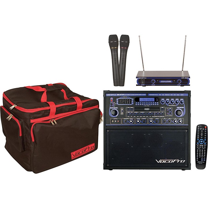 Vocopro GIG STAR Karaoke Machine Package | Guitar Center