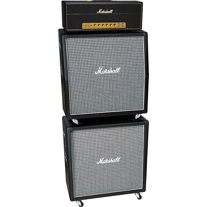Marshall Plexi 1959SLP, 1960AX, and 1960BX Tube Guitar Full Stack ...