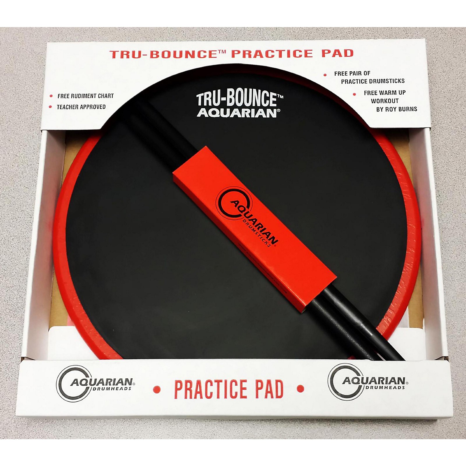 Aquarian Tru-Bounce Practice Pad | Guitar Center