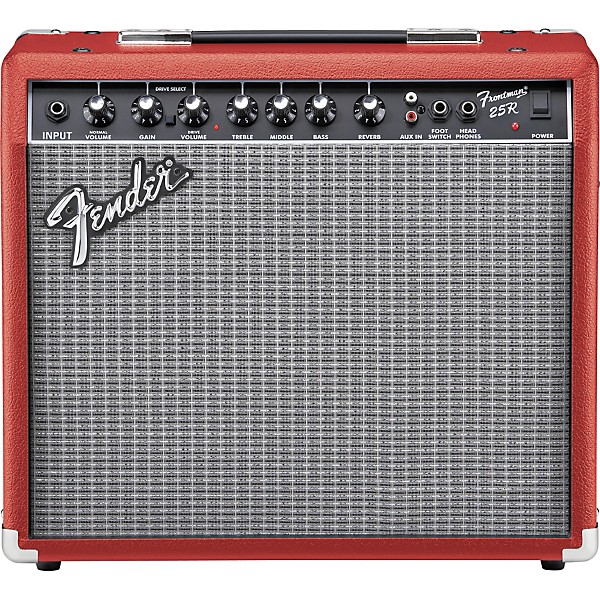 Open Box Fender 25R Frontman Series II 25W 1x10 Guitar Combo Amp Texas Red | Guitar Center
