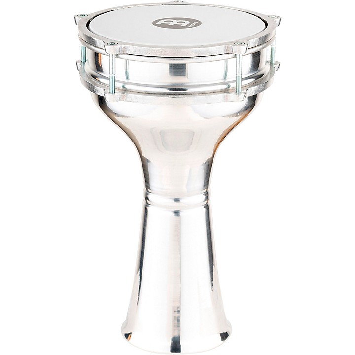 MEINL Aluminum Darbuka Silver 7 1/4 In X 13 1/3 In | Guitar Center