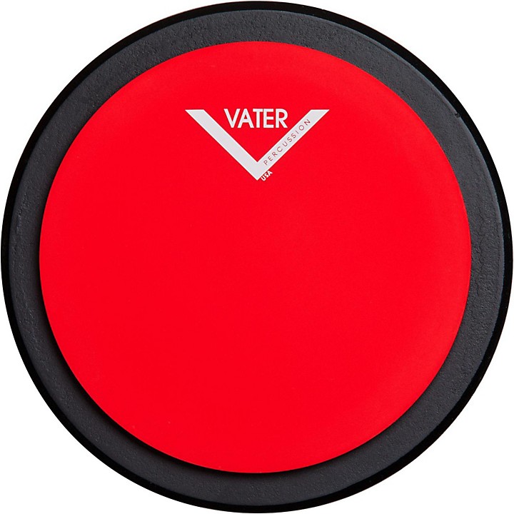Vater Single-sided Soft Practice Pad 6 in. Red | Guitar Center