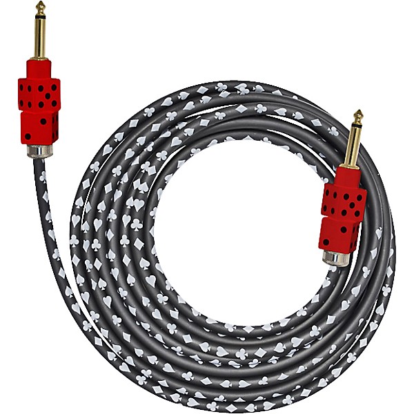 Bullet Cable Dice Instrument Cable Red 12 ft. | Guitar Center
