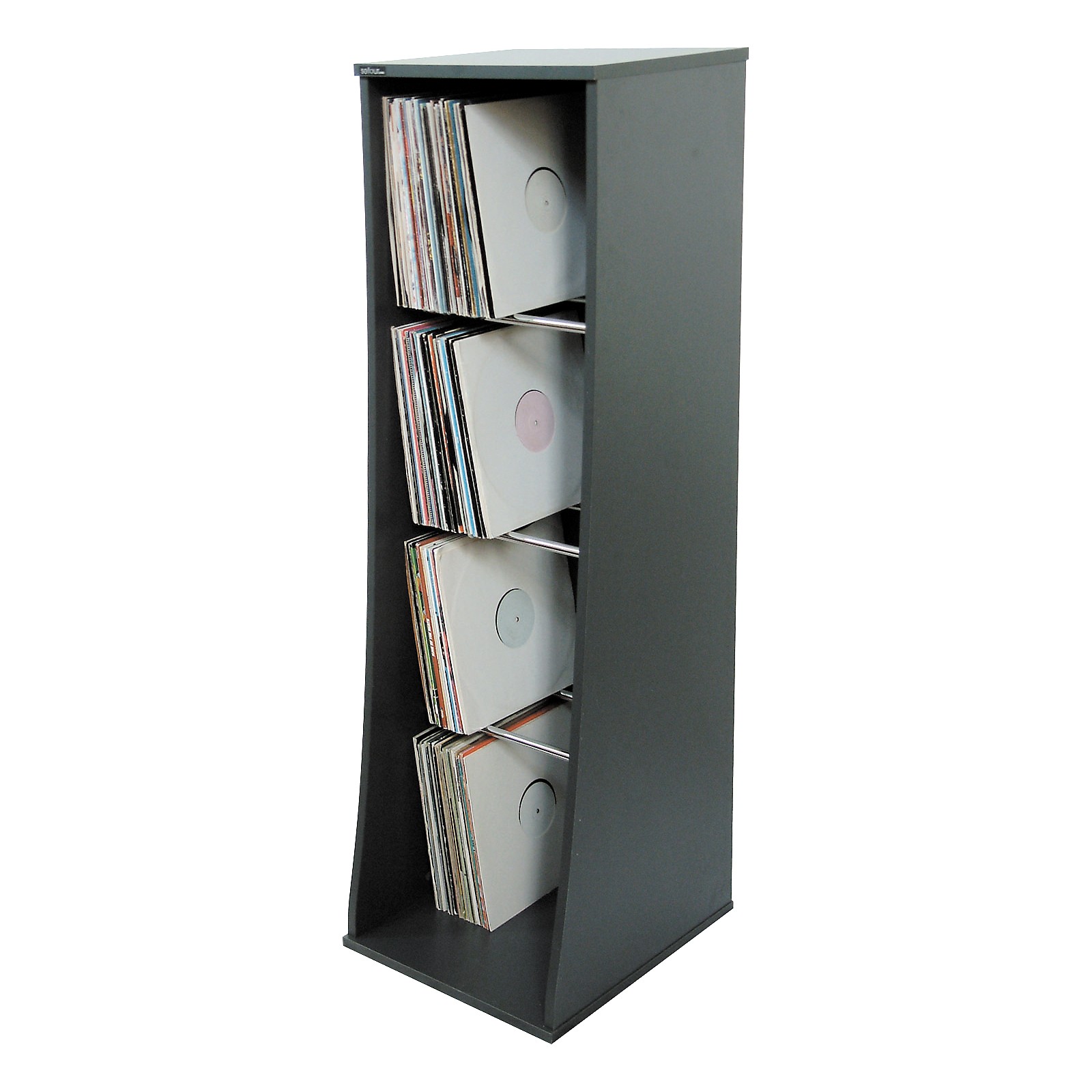 Sefour RS300 500 LP Vinyl Storage Unit Midnight Gray | Guitar Center