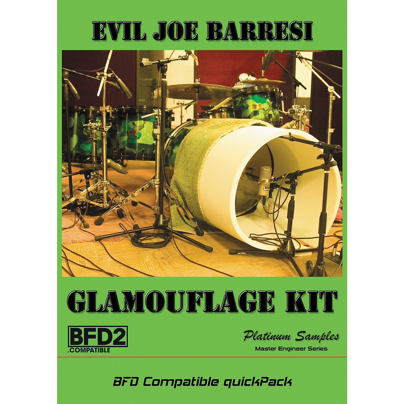 Platinum Samples Evil Joe Barresi Glamouflage Kit QuickPack for BFD ...