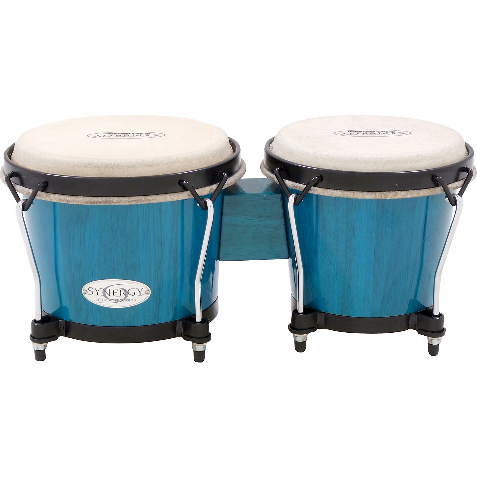 Toca Synergy Series Bongo Set Blue | Guitar Center