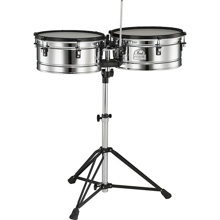 Pearl Primero Pro Steel Timbale Set | Guitar Center