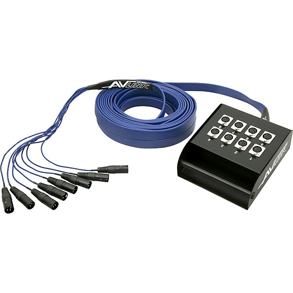 AV Link Flat 49' Stage Snake 15 m | Guitar Center