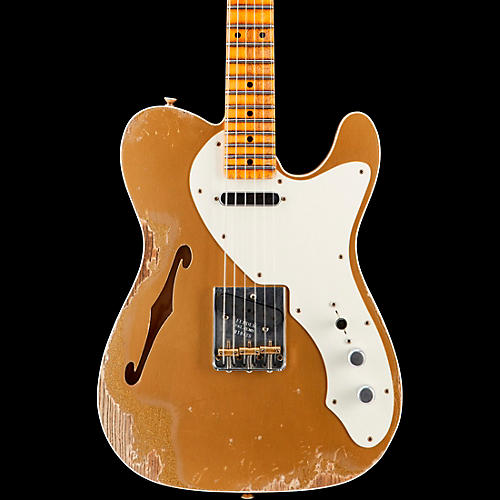 Fender Custom Shop 50s Custom Thinline Telecaster Electric Guitar Aged ...