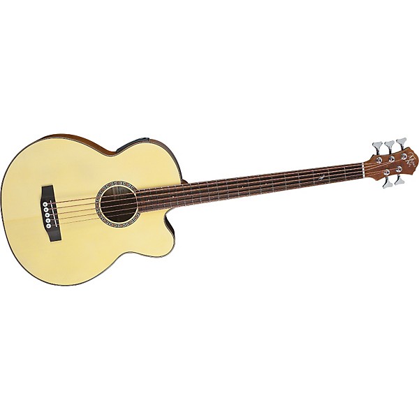 Michael Kelly Firefly 5-String Acoustic-Electric Bass Natural | Guitar ...