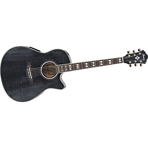 Ibanez AEF30E Cutaway Acoustic-Electric Guitar Orange Sunburst | Guitar ...