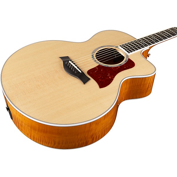 Taylor 615-CE Jumbo Cutaway Acoustic-Electric Guitar (2010 Model ...