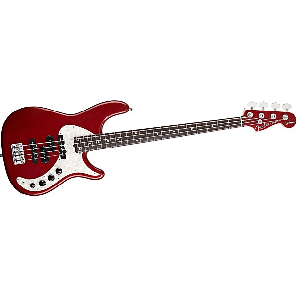 Fender Stu Hamm Urge II Bass Guitar Red Sparkle Metallic | Guitar Center