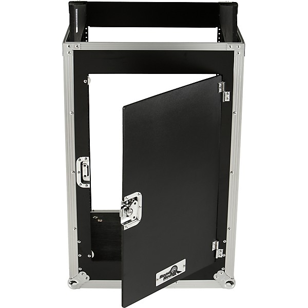 Road Ready RR11M16UC 11U Slant Rack, 16U Vertical Rack Black | Guitar ...