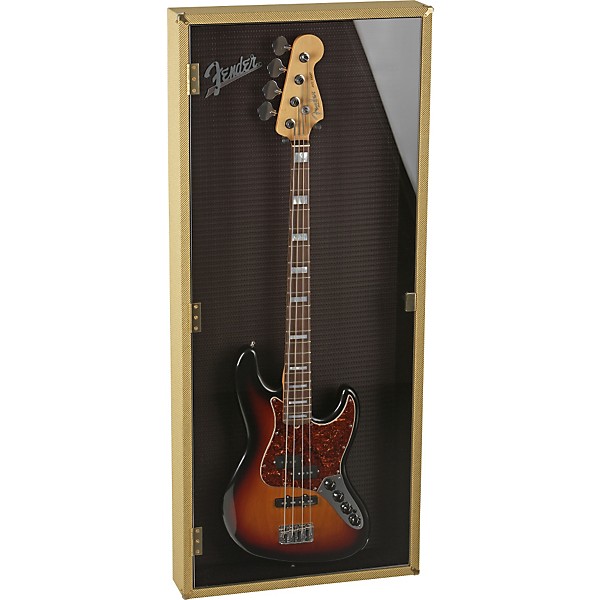 Fender BASSMAN HARDTOP BASS DISPLAY CASE Tweed/Oxbld | Guitar Center