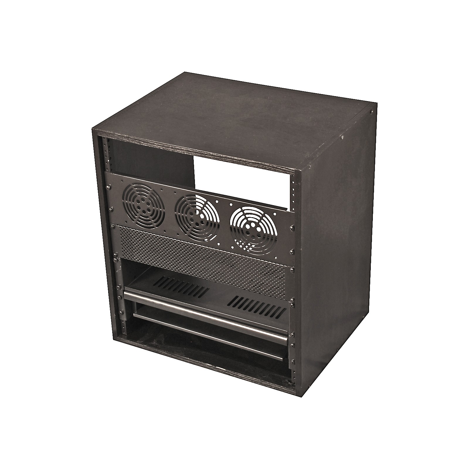 Gator Studio Rack Black 12-Space | Guitar Center