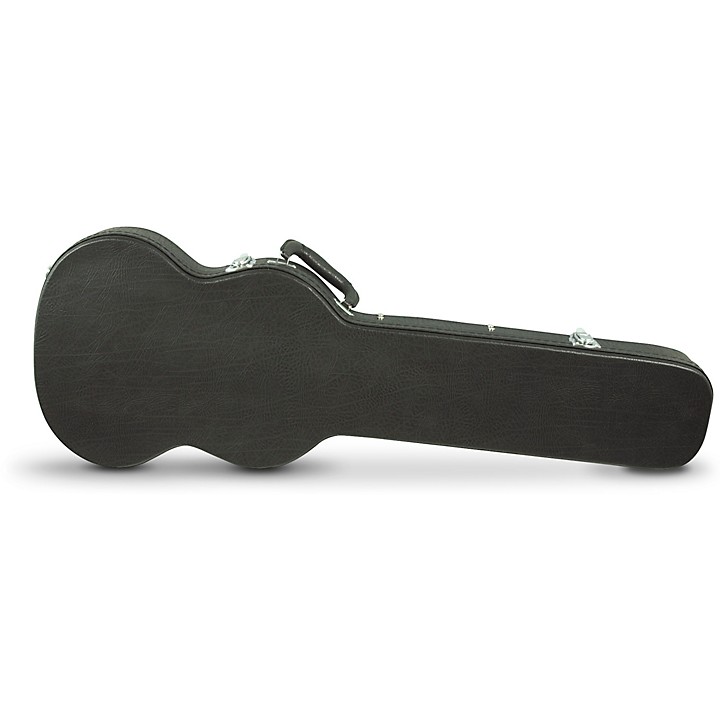 Musician's Gear Deluxe SGS Solid-Guitar-Style Hardshell Case Black ...