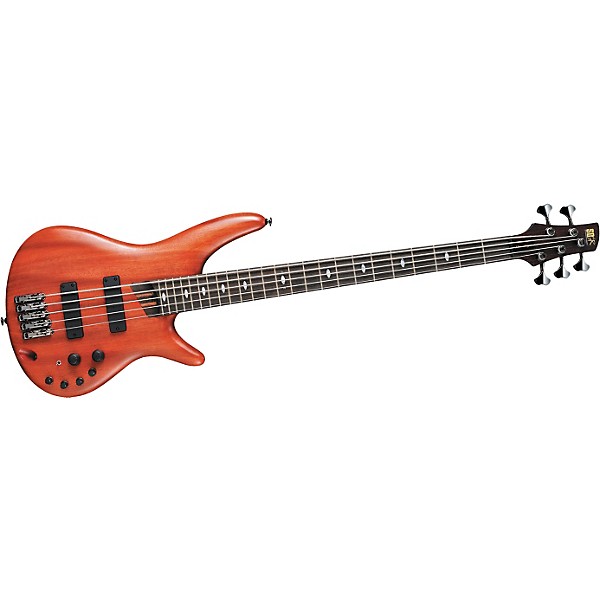 Ibanez SR4005E Prestige 5-String Bass Guitar Stained Red | Guitar Center