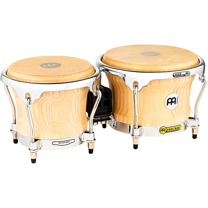MEINL Free Ride Series Collection Wood Bongos 8.5 x 7 in. American ...