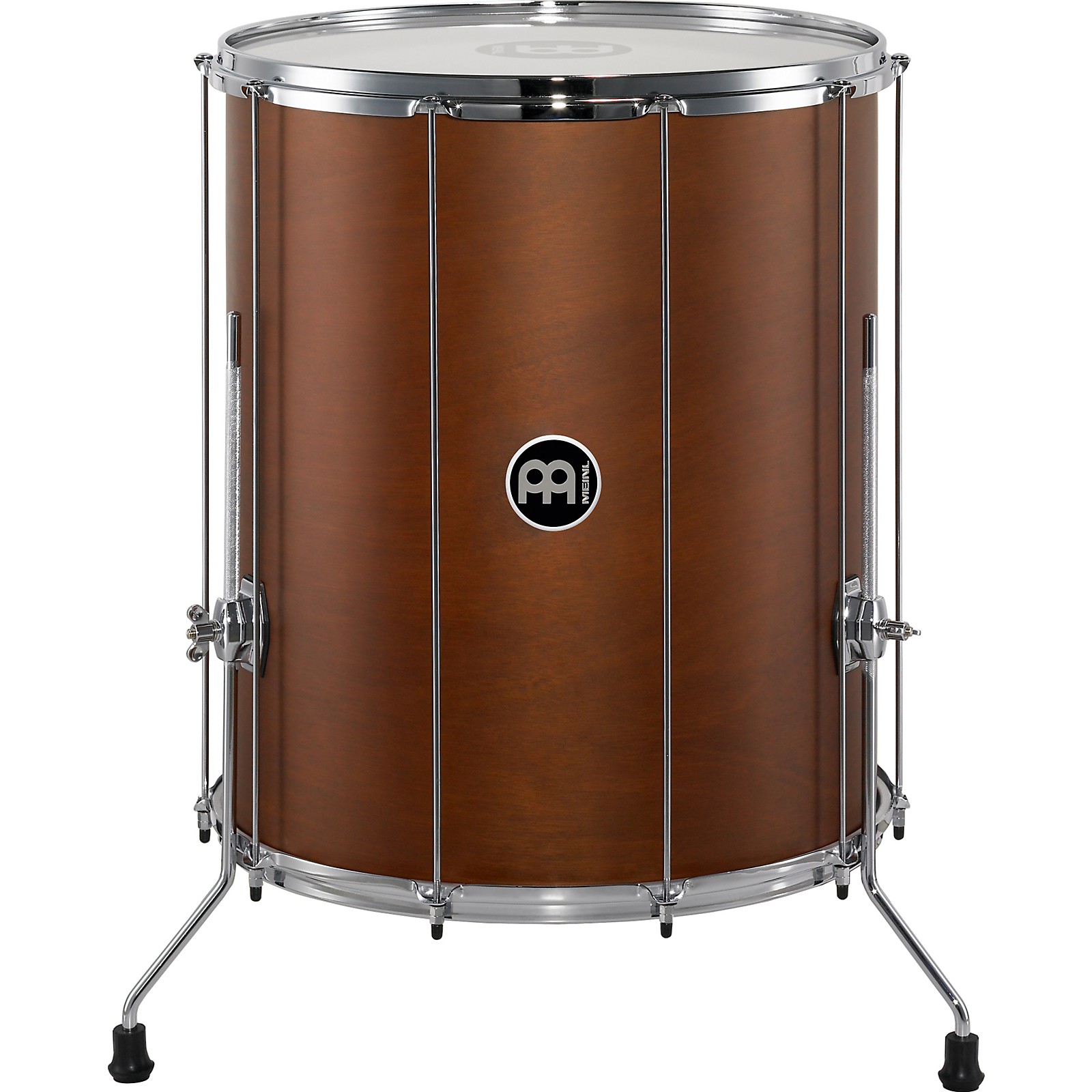 MEINL Stand Alone Wood Surdo With Legs 24 x 20 in. African Brown ...