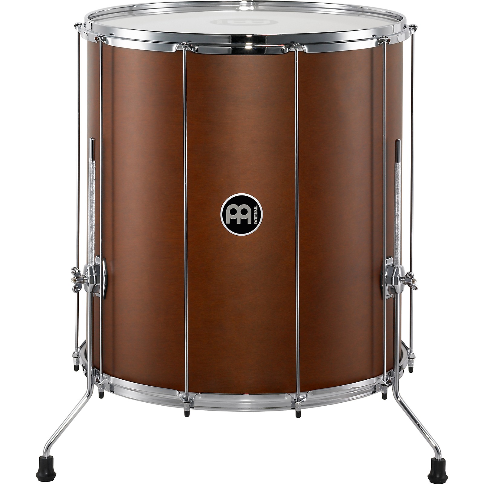 MEINL Stand Alone Wood Surdo With Legs 24 x 22 in. African Brown ...