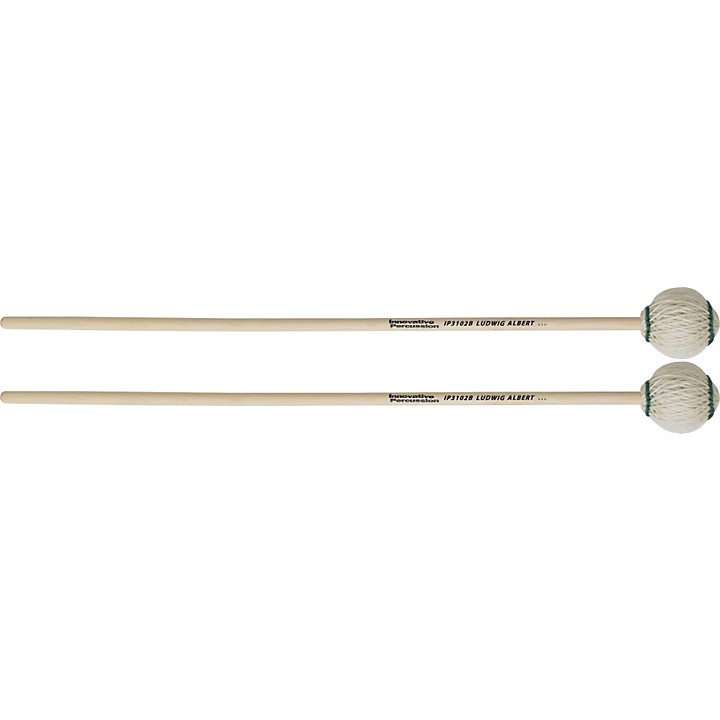 Innovative Percussion Ludwig Albert Series Birch Marimba Mallets MEDIUM ...