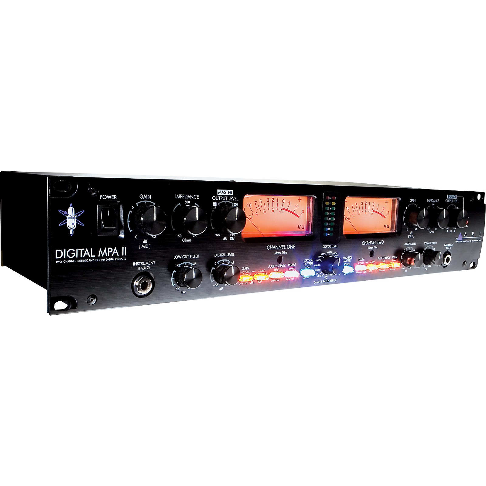 Art Digital MPA-II 2-Channel Tube Microphone Preamp with A/D Conversion ...