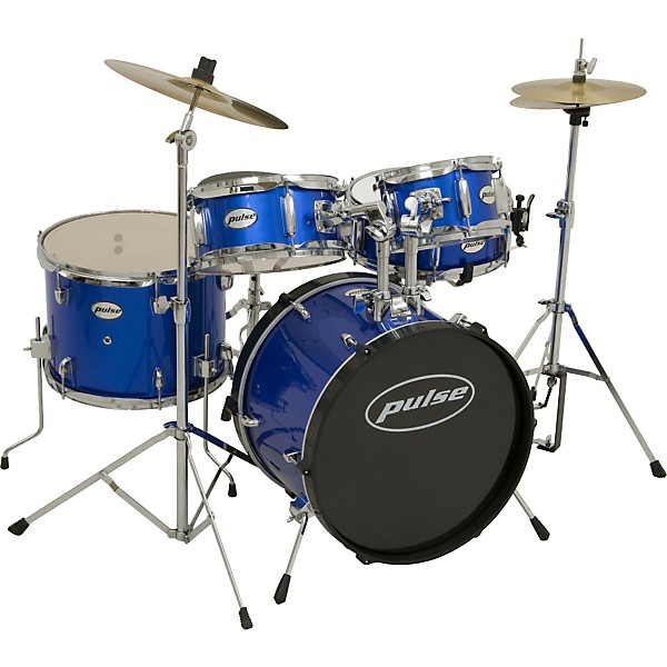 Pulse 5-Piece Junior Drum Set Metallic Blue | Guitar Center