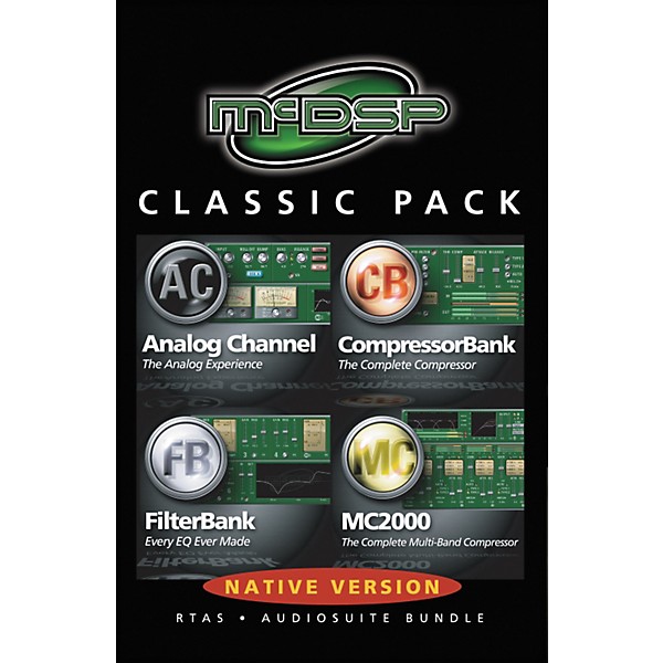 McDSP Classic Pack Software Native Version | Guitar Center