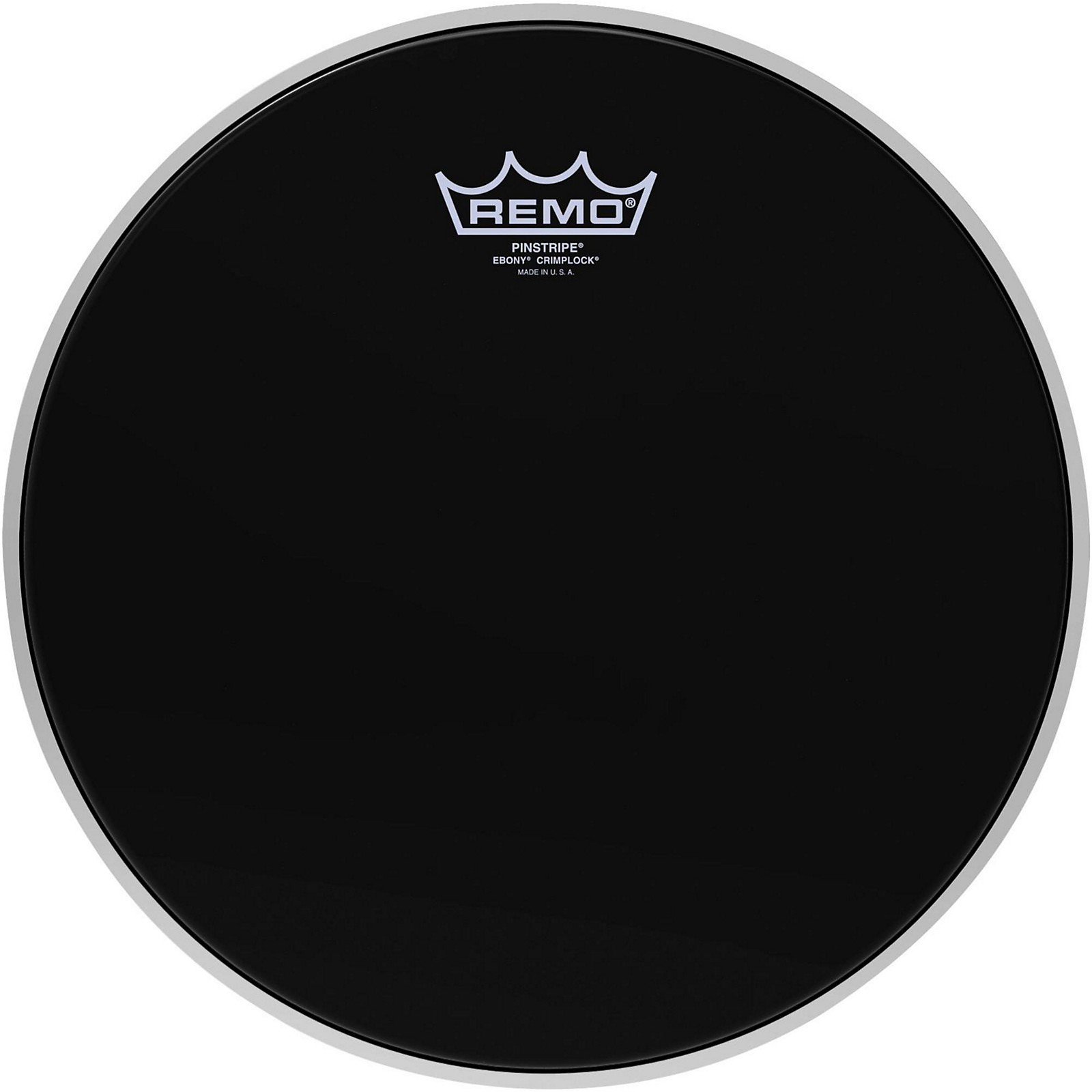 Remo Pinstripe Ebony Crimplock Drum Head 12 in. | Guitar Center
