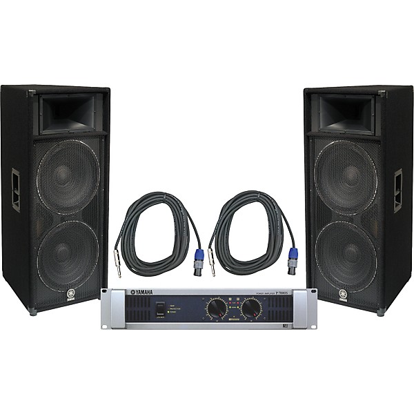 Yamaha S215V/ P7000S Speaker & Amp Package | Guitar Center