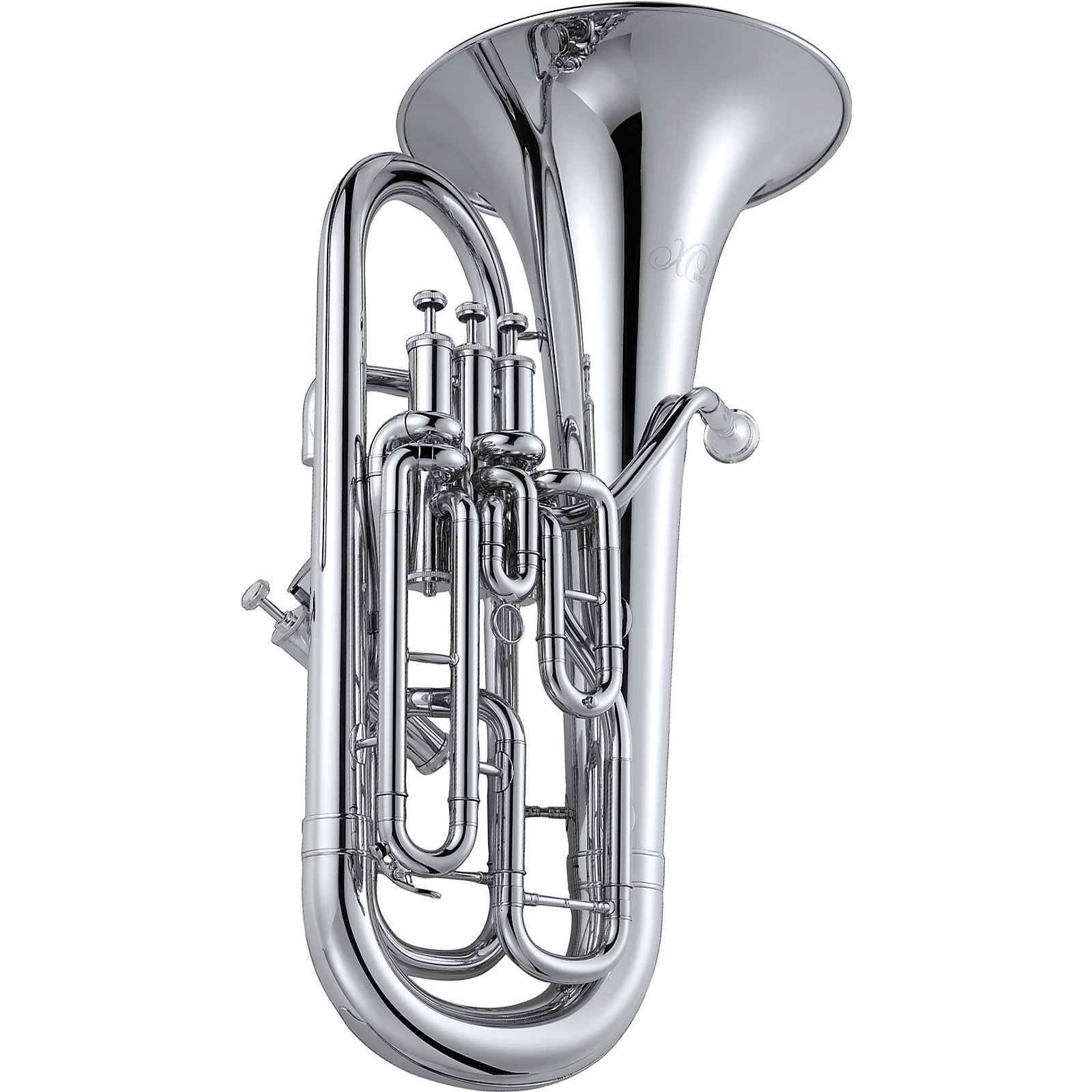 XO 1270 Professional Series Compensating Euphonium 1270S Silver ...