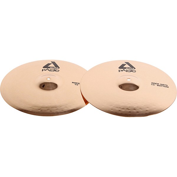 Paiste Alpha Rock Hi-Hat Pair with Brilliant Finish 15 in. | Guitar Center