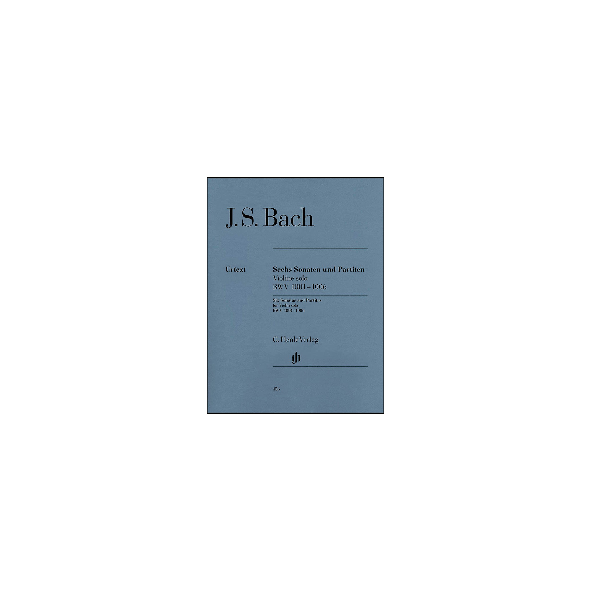 G. Henle Verlag 6 Sonatas And Partitas BWV 1001-1006 for Violin By Bach ...