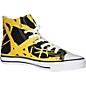 EVH Eddie Van Halen Hi-Top Sneakers Yellow/Black 11 | Guitar Center