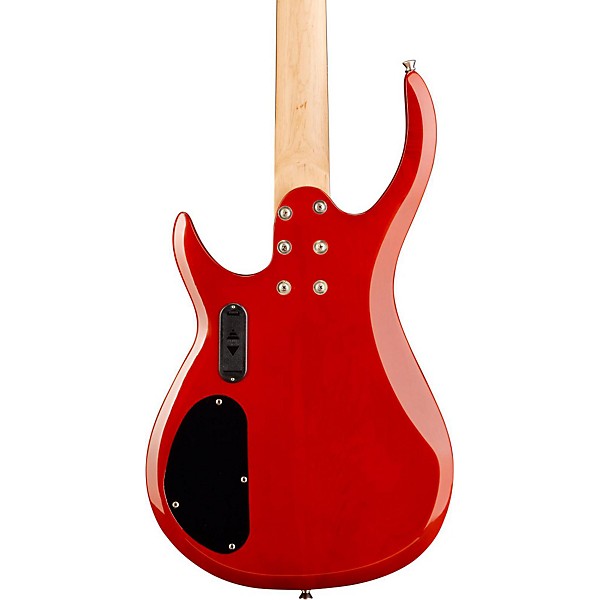 Rogue LX400 Series III Pro Electric Bass Guitar Transparent Red ...