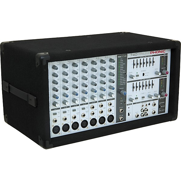 Phonic Powerpod 740 Deluxe Powered Mixer | Guitar Center