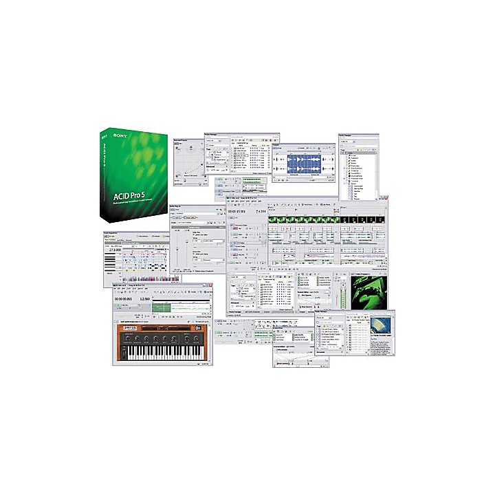 Sony ACID Pro 5 Recording and Loop Bundle | Guitar Center