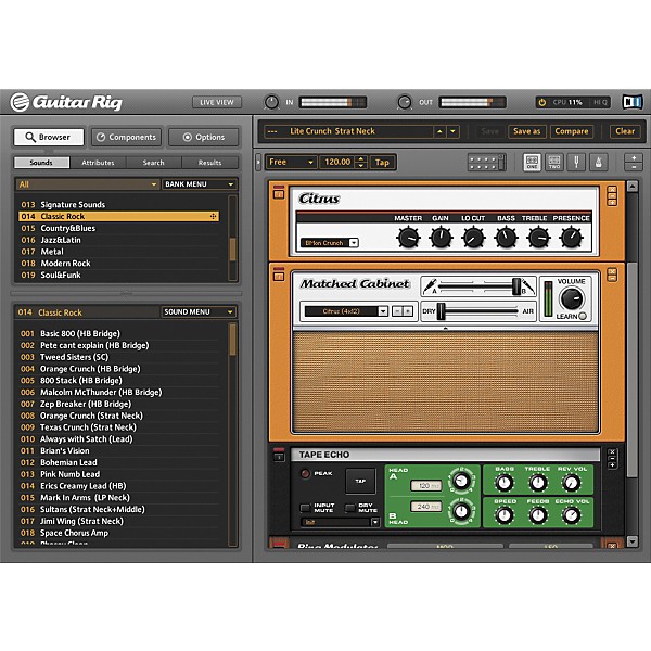 Native Instruments Guitar Rig 3 Software Edition | Guitar Center