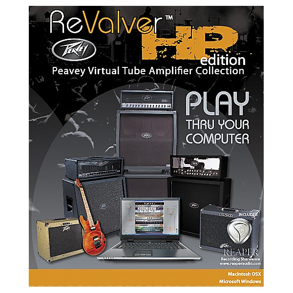 Peavey REVALVER HP Virtual Amp Modeling Software | Guitar Center