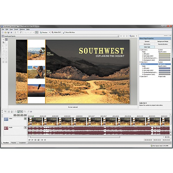 Sony Vegas Movie Studio 9 Platinum Edition | Guitar Center