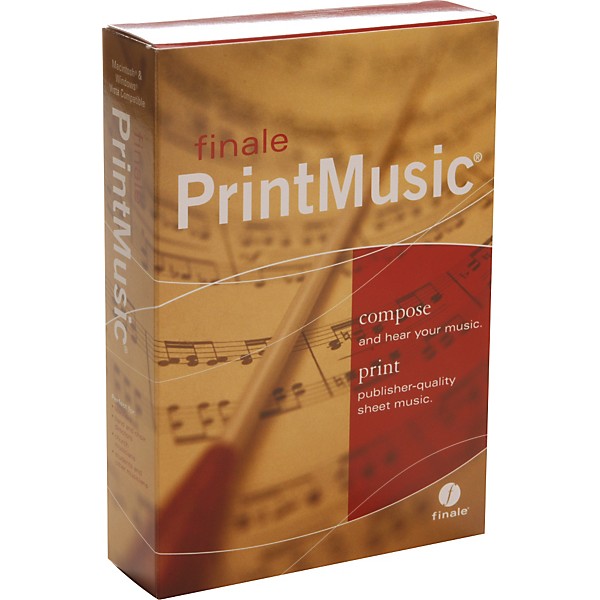 Finale Finale PrintMusic 2008 Music Notation Software | Guitar Center