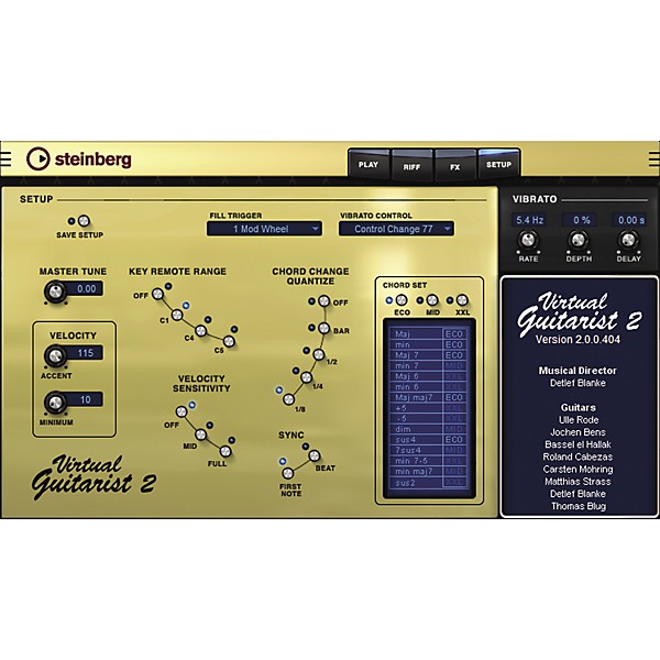 Steinberg Virtual Guitarist 2 VST Instrument | Guitar Center