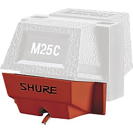 Shure N25C Stylus for M25C Fundamental Phono Cartridge Single | Guitar ...