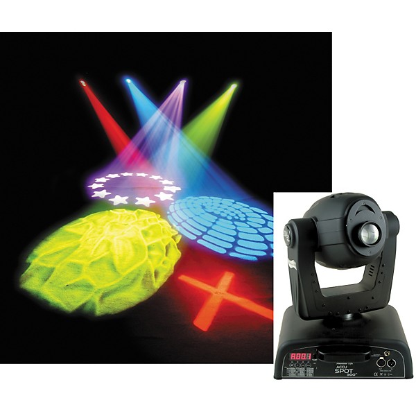 American DJ Accu Spot 300 DMX Moving Head Fixture | Guitar Center
