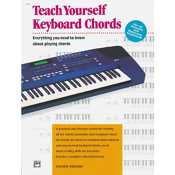 Alfred Teach Yourself Keyboard Chords Book | Guitar Center