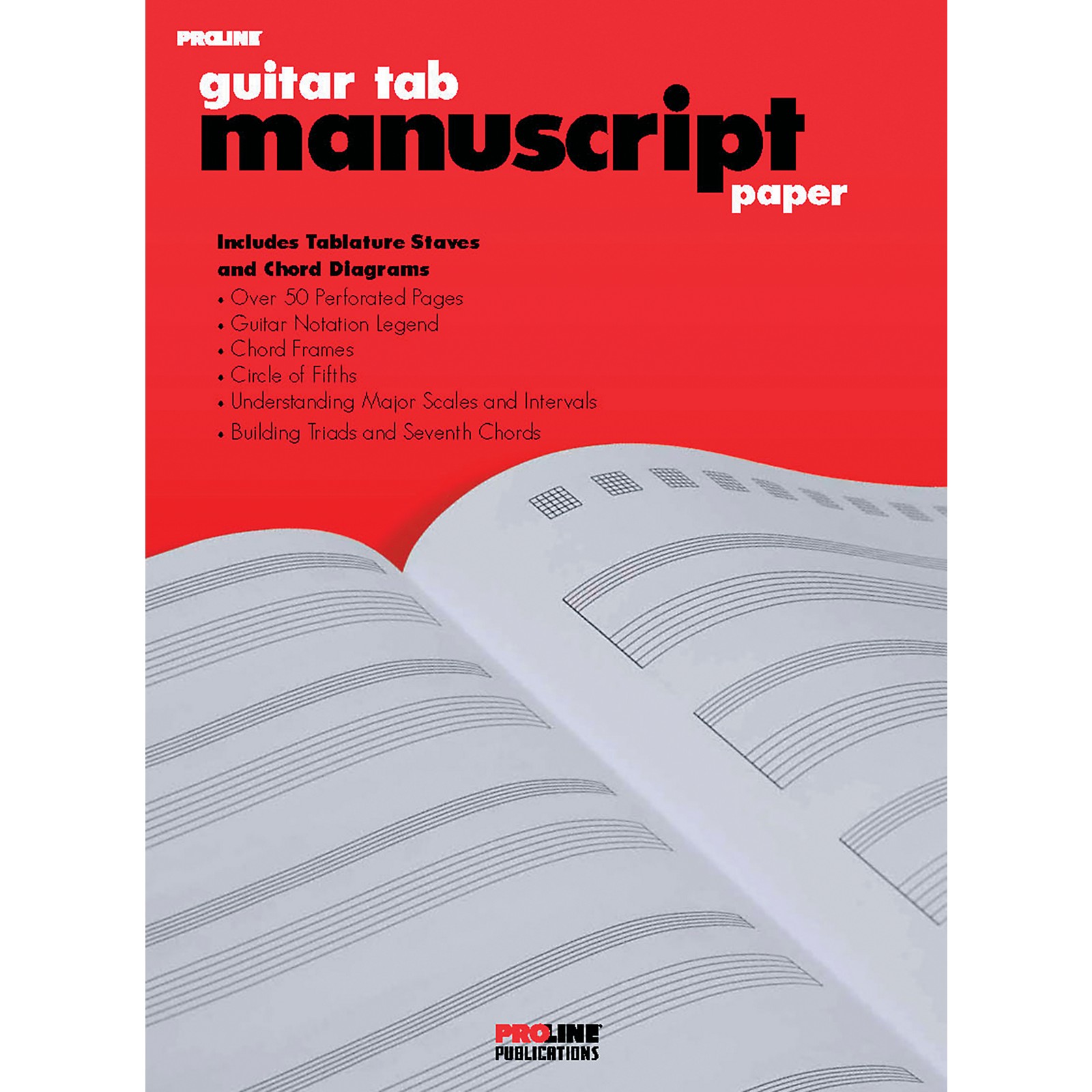 Proline Guitar Tab Manuscript Paper | Guitar Center