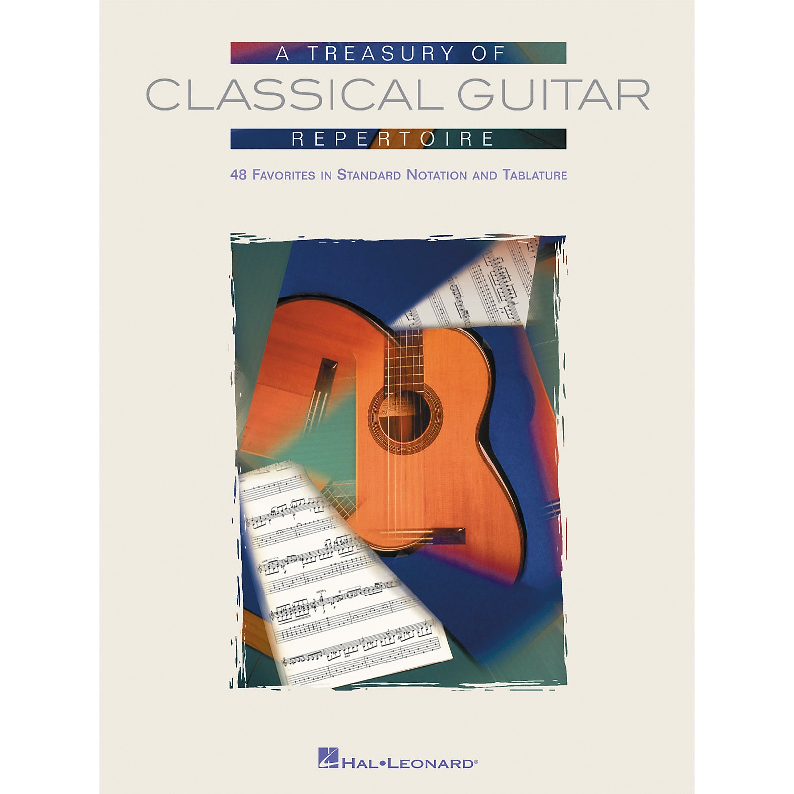 Hal Leonard Treasury of Classical Guitar Repertoire Tab & Notation Book ...