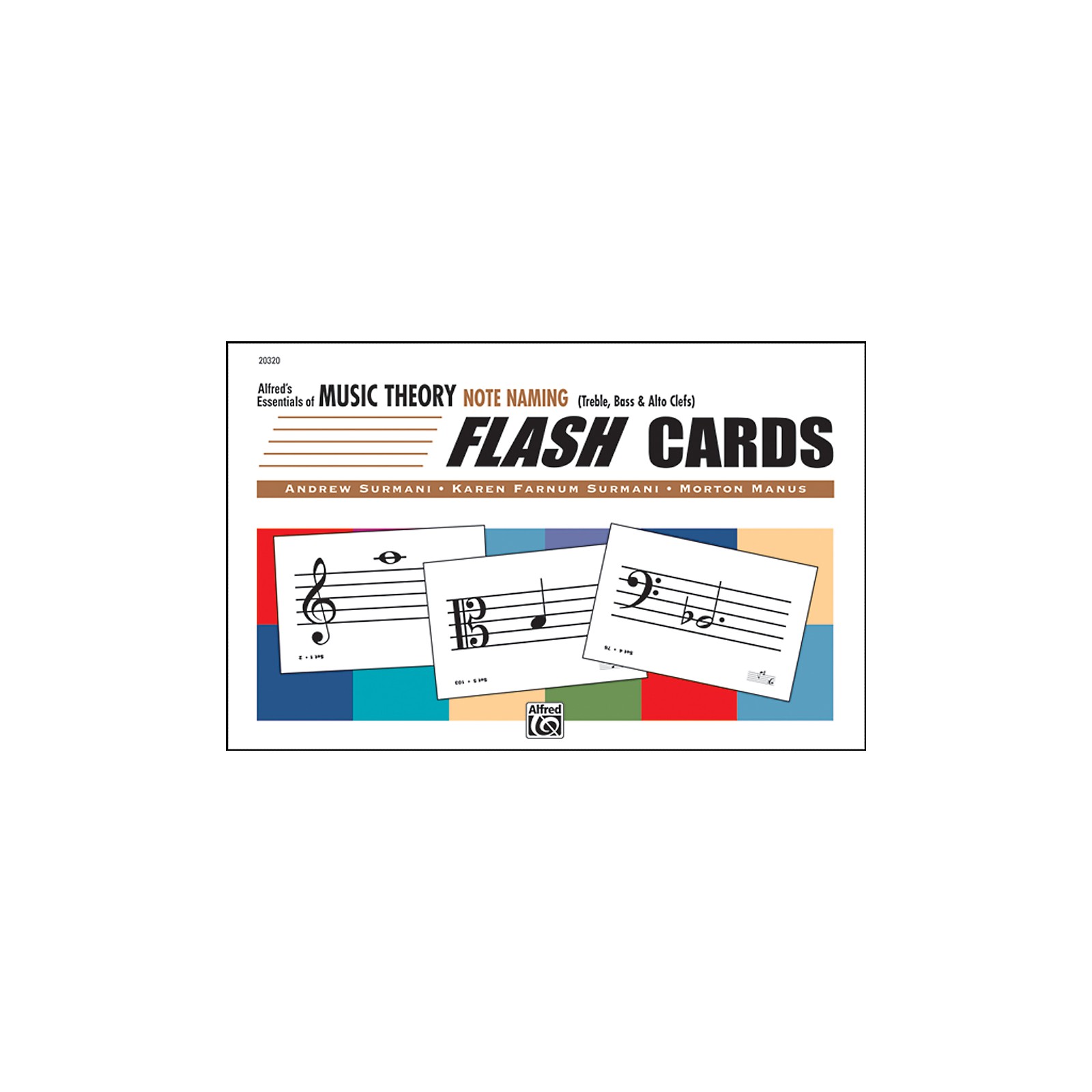 Alfred Essentials of Music Theory: Flash Cards - Note Naming | Guitar ...